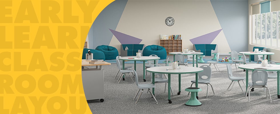 Early Learning Classroom Layouts & Room Designs | School Outfitters