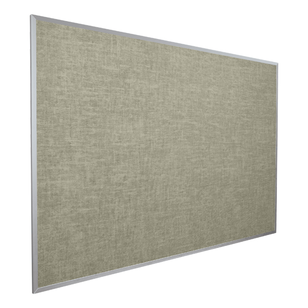 Vinyl Covered Tackboard w/ Aluminum Frame (8' W x 4' H) at School ...