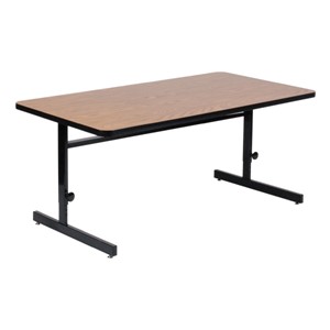 Adjustable-Height High-Pressure Top Computer Table at School Outfitters