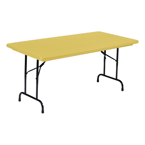 Colorful Blow-Molded Plastic Folding Table | School Outfitters