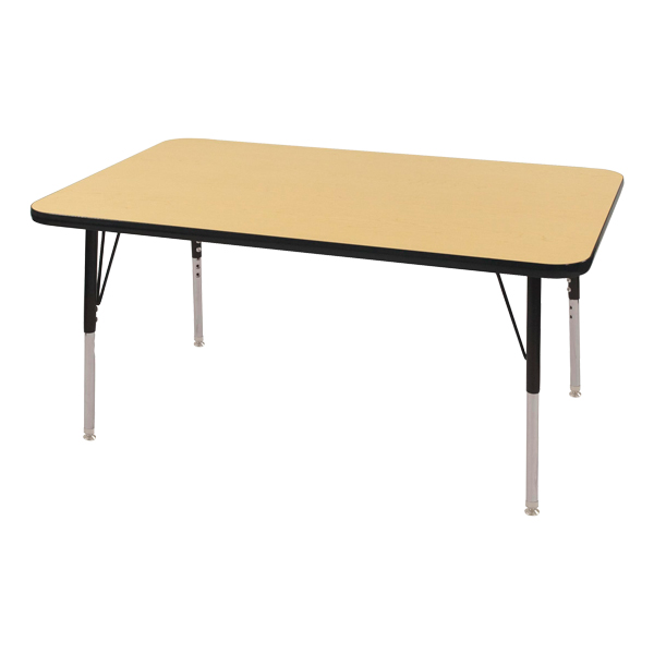 Rectangle Adjustable-Height Activity Table (30" W x 48" L) | School ...