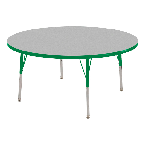Round Adjustable-Height Activity Table | School Outfitters