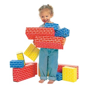 ImagiBricks Giant Building Blocks - Assorted - 24 Pieces | School ...