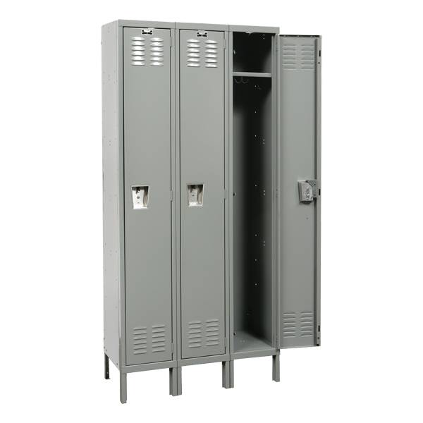 Premium Three-Wide Single-Tier School Lockers (60" H Openings) | School ...