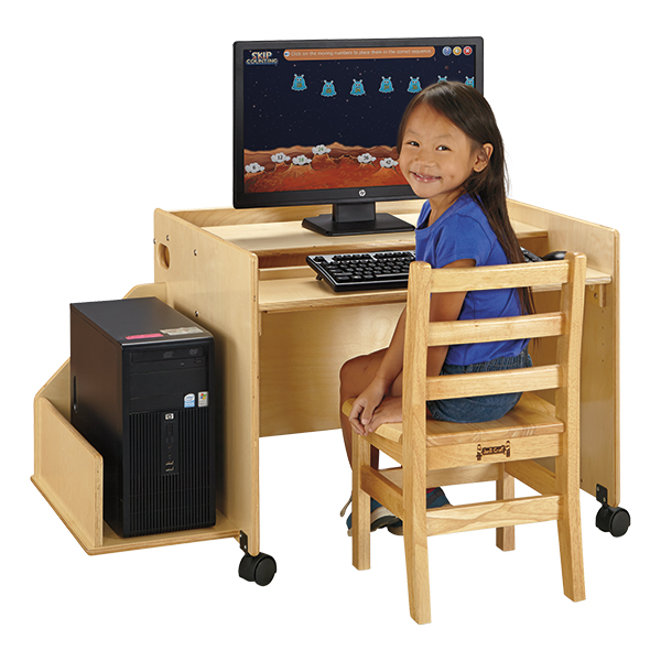 Enterprise Single Computer Desk | School Outfitters