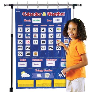Calendar & Weather Pocket Chart | School Outfitters