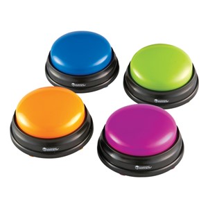 Answer Buzzers - Set of Four | School Outfitters