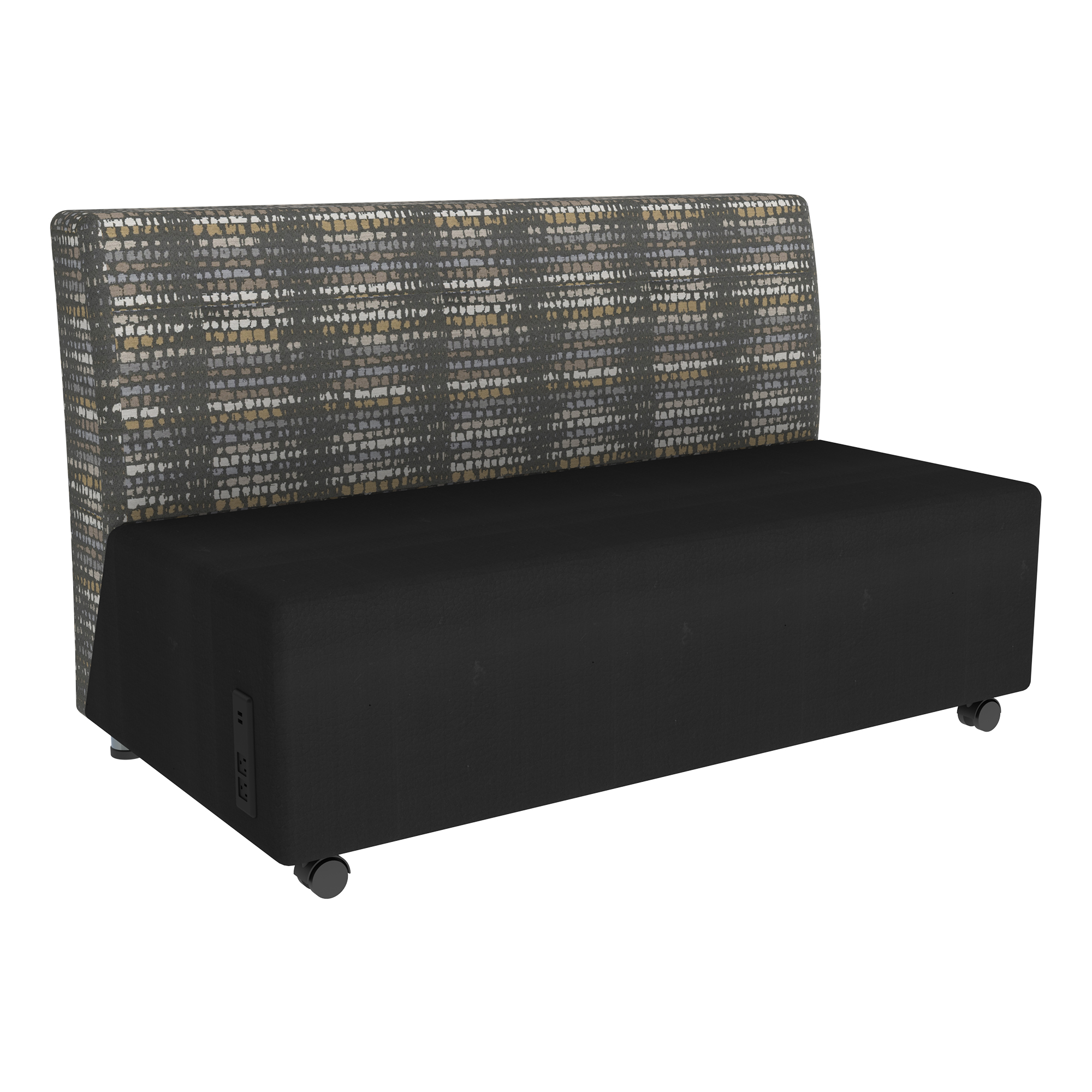 Shapes Series II Soft Seating Sofa w/ USB & Electrical Outlets | School ...