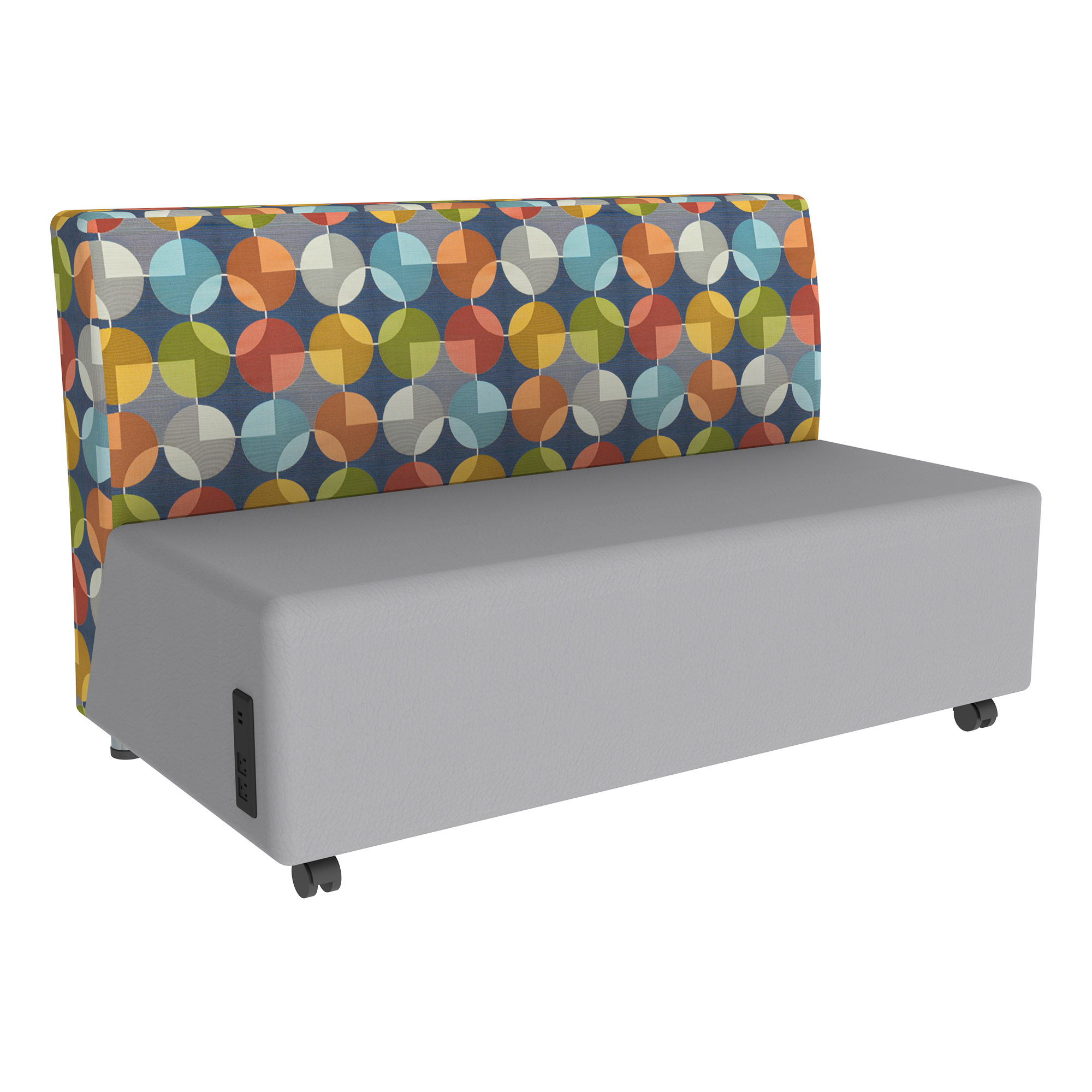Shapes Series II Soft Seating Sofa w/ USB & Electrical Outlets | School ...