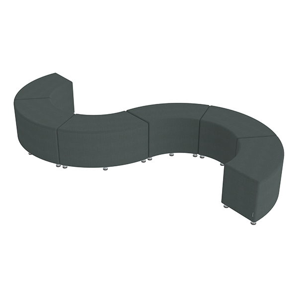 Shapes Series II Soft Seating Set - S-Curve (Six 18" H) Price Group 1 ...