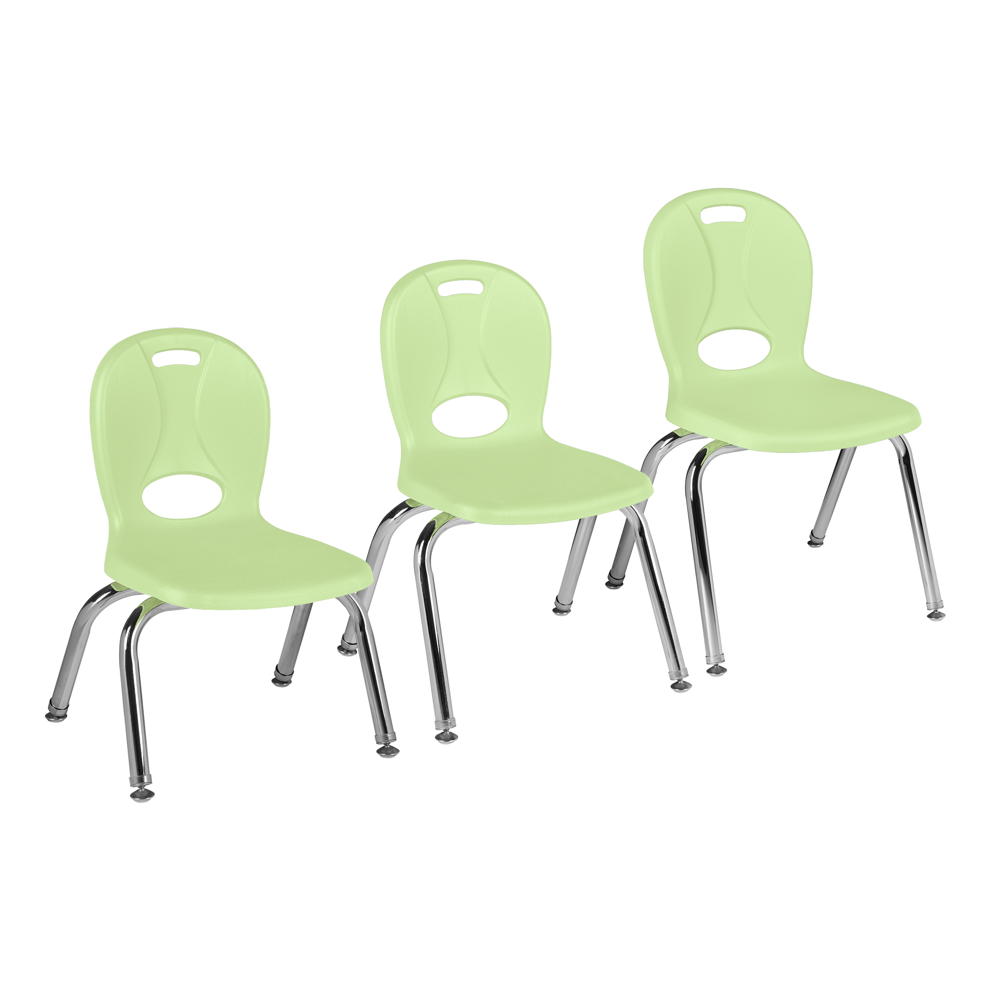 Structure Series Preschool Chair w/ Swivel Glide (12" Seat Height ...