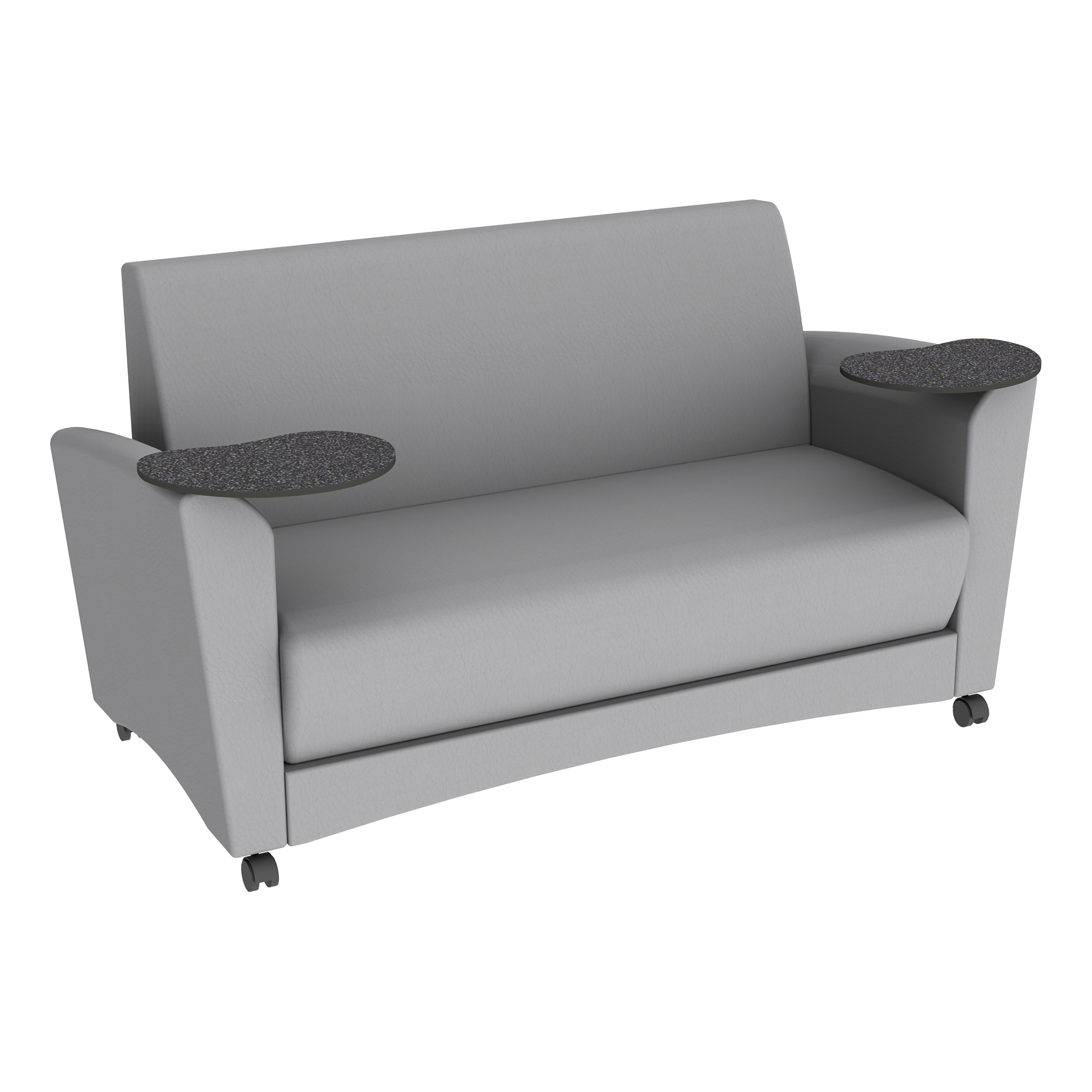 Shapes Series II Common Area Sofa w/ Tablet Arms | School Outfitters