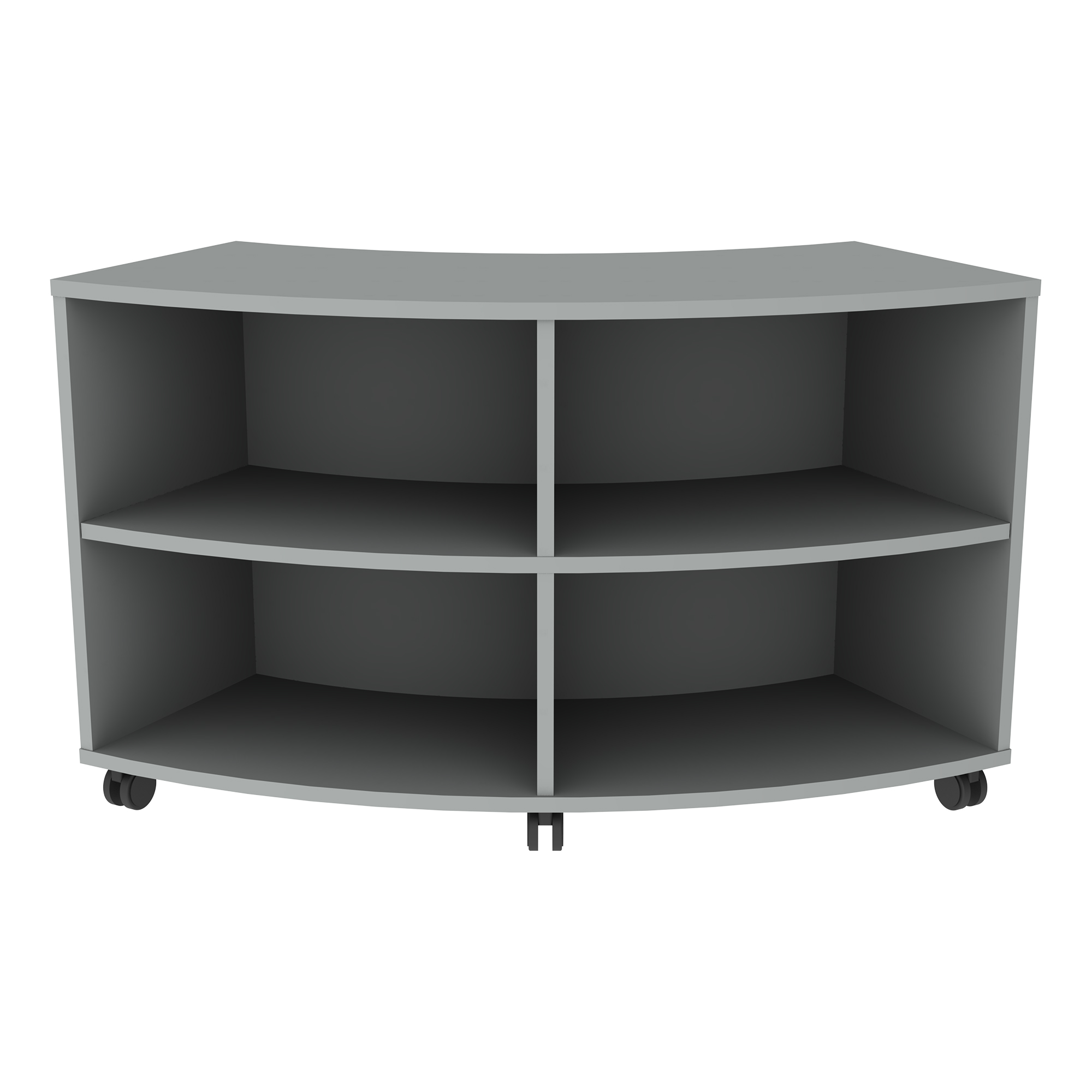 Shapes Series Curved Mobile Shelving | School Outfitters