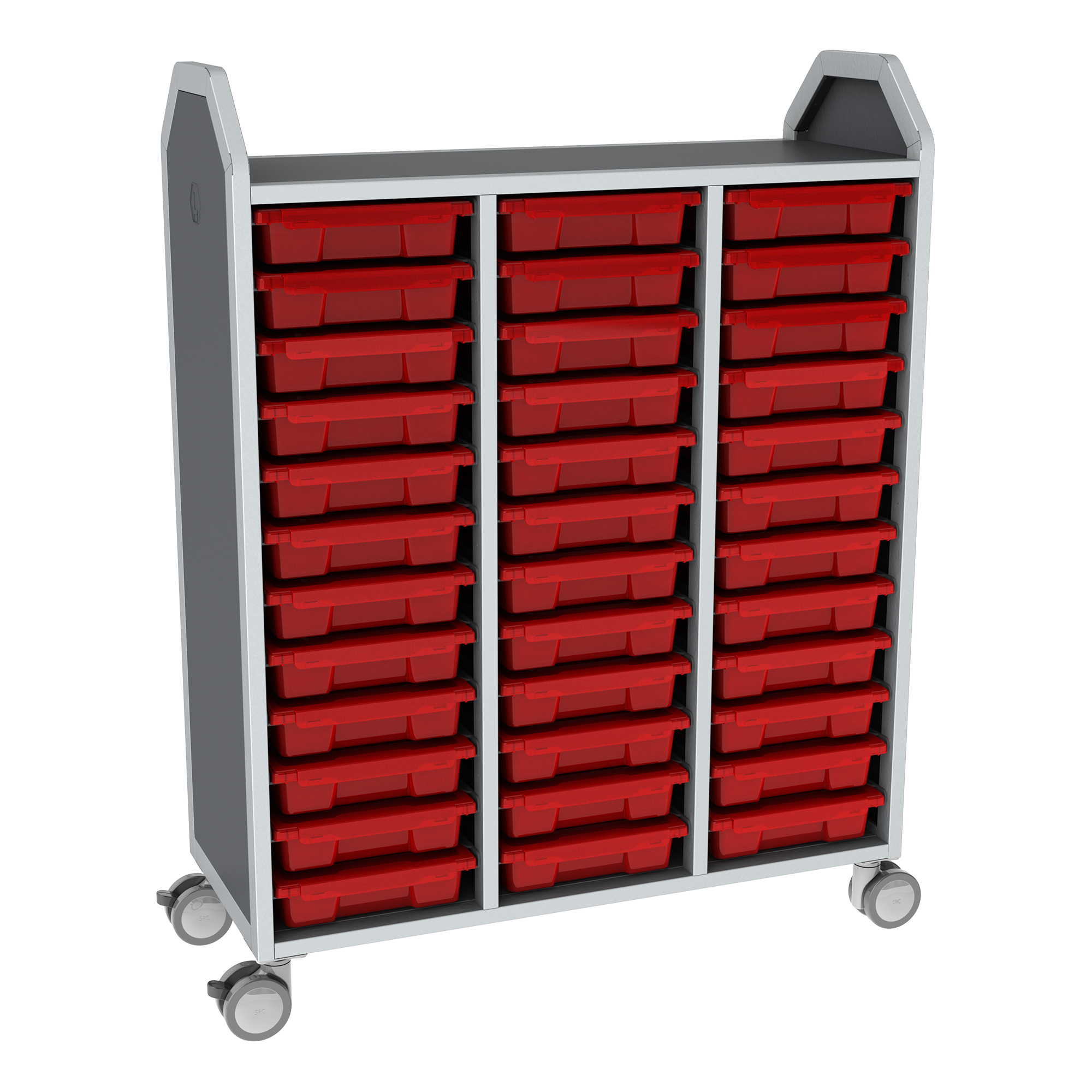 Profile Series Triple-Wide Mobile Classroom Storage Tower | School ...