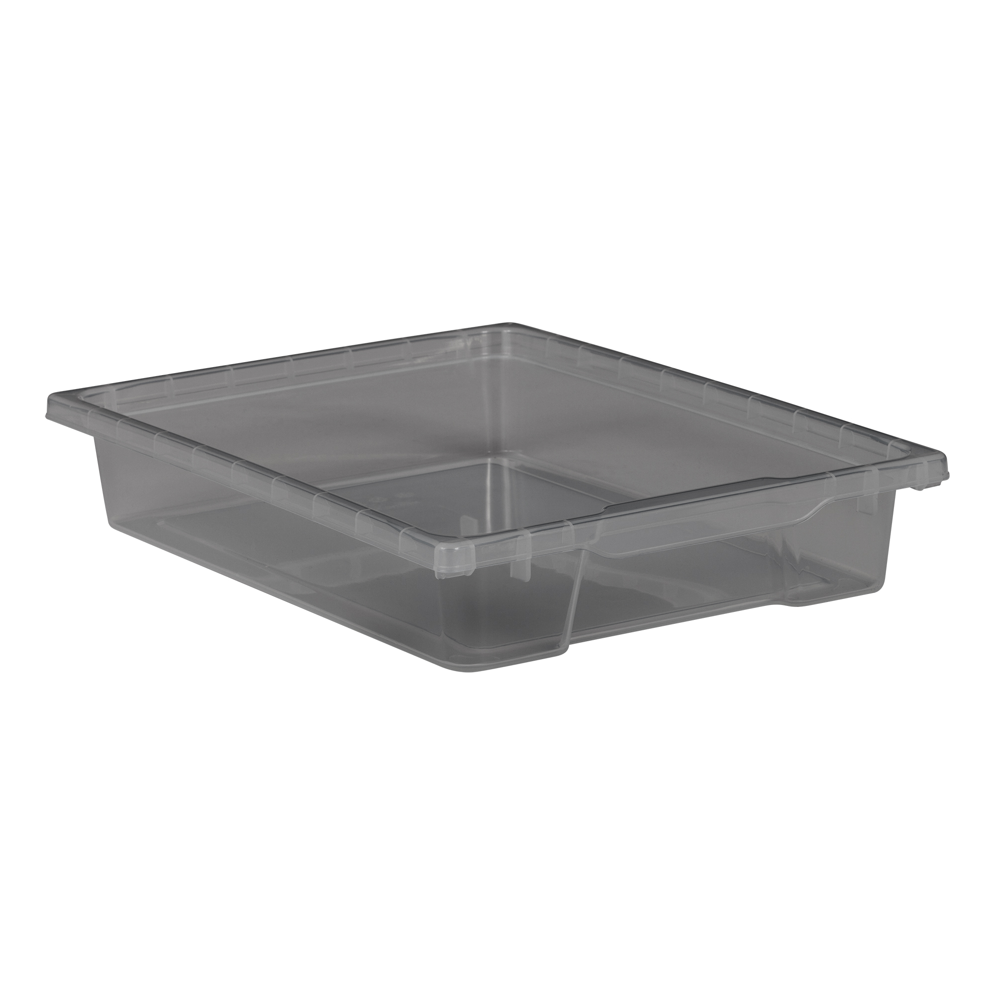 3" Translucent Plastic Bin | School Outfitters