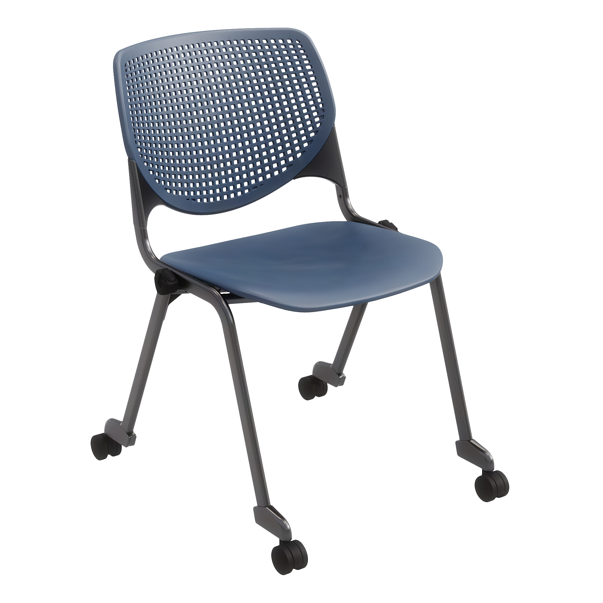 Energy Series Perforated Back Mobile Stack Chair | School Outfitters