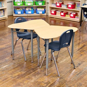 Hex Collaborative Desk at School Outfitters