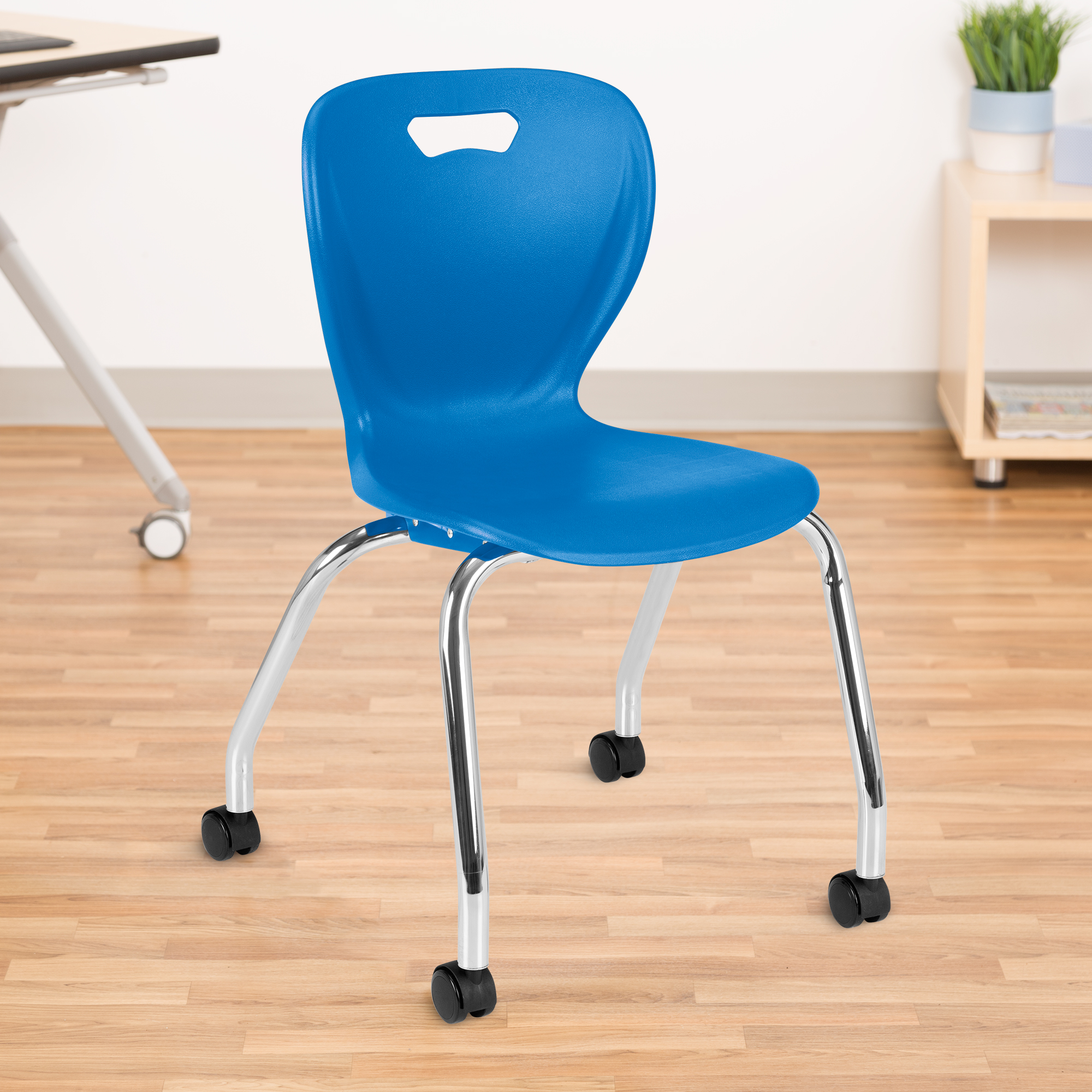 Shapes Series Mobile School Chair (18" Seat Height) | School Outfitters