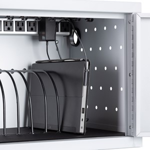 Structure Series 12-Bay Wall-Mount Charging Cabinet | School Outfitters
