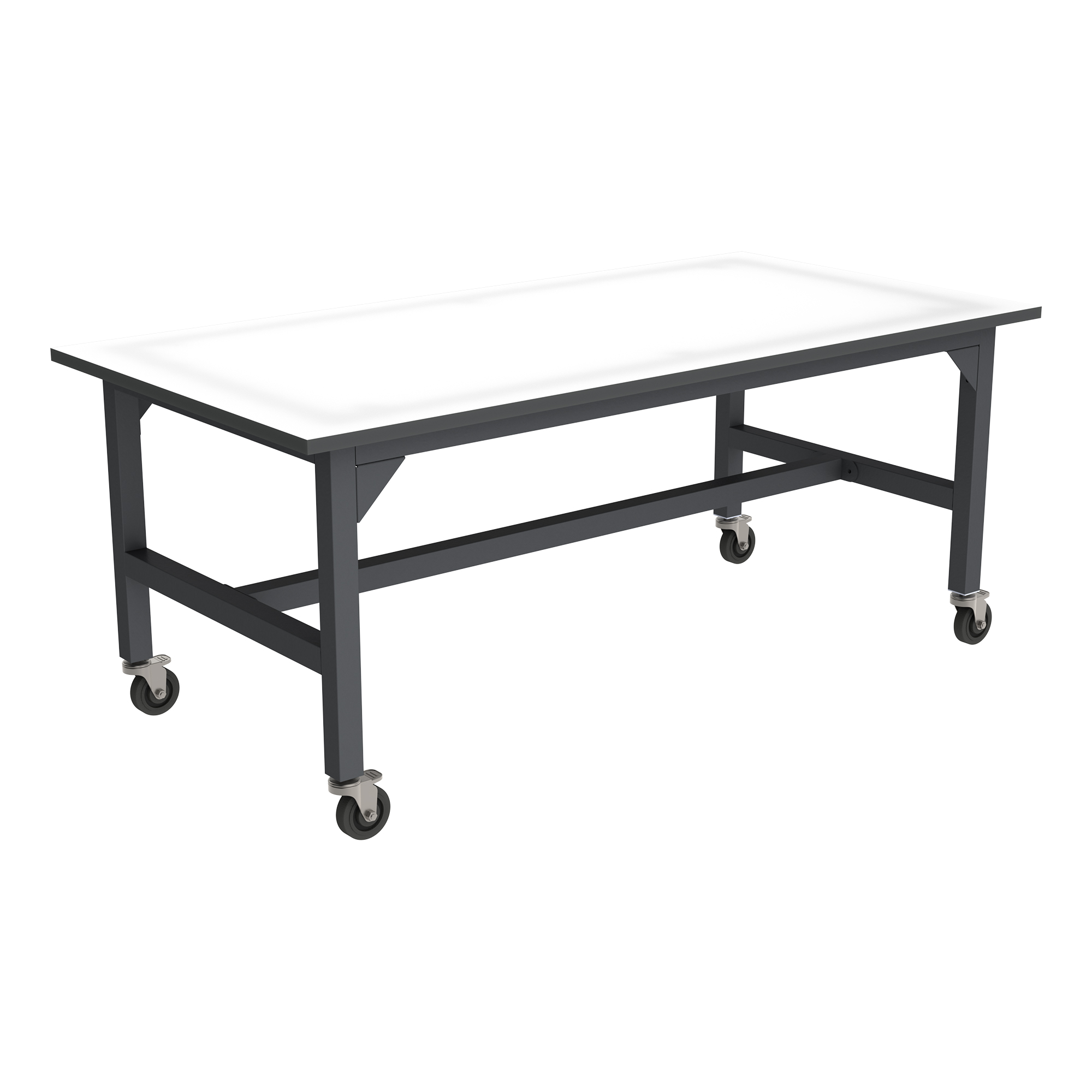 Ideate Series Industrial Whiteboard Table | School Outfitters