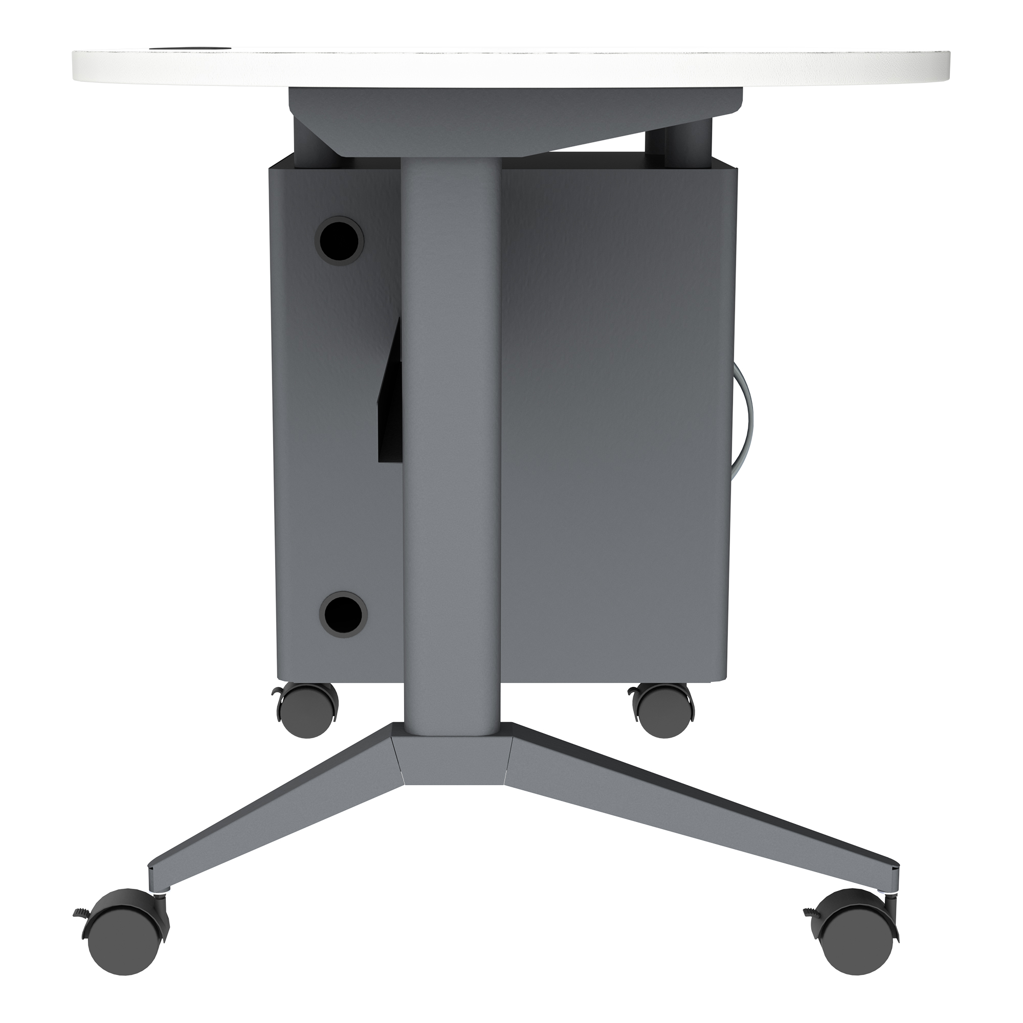 Compact Mobile Teacher Desk | School Outfitters