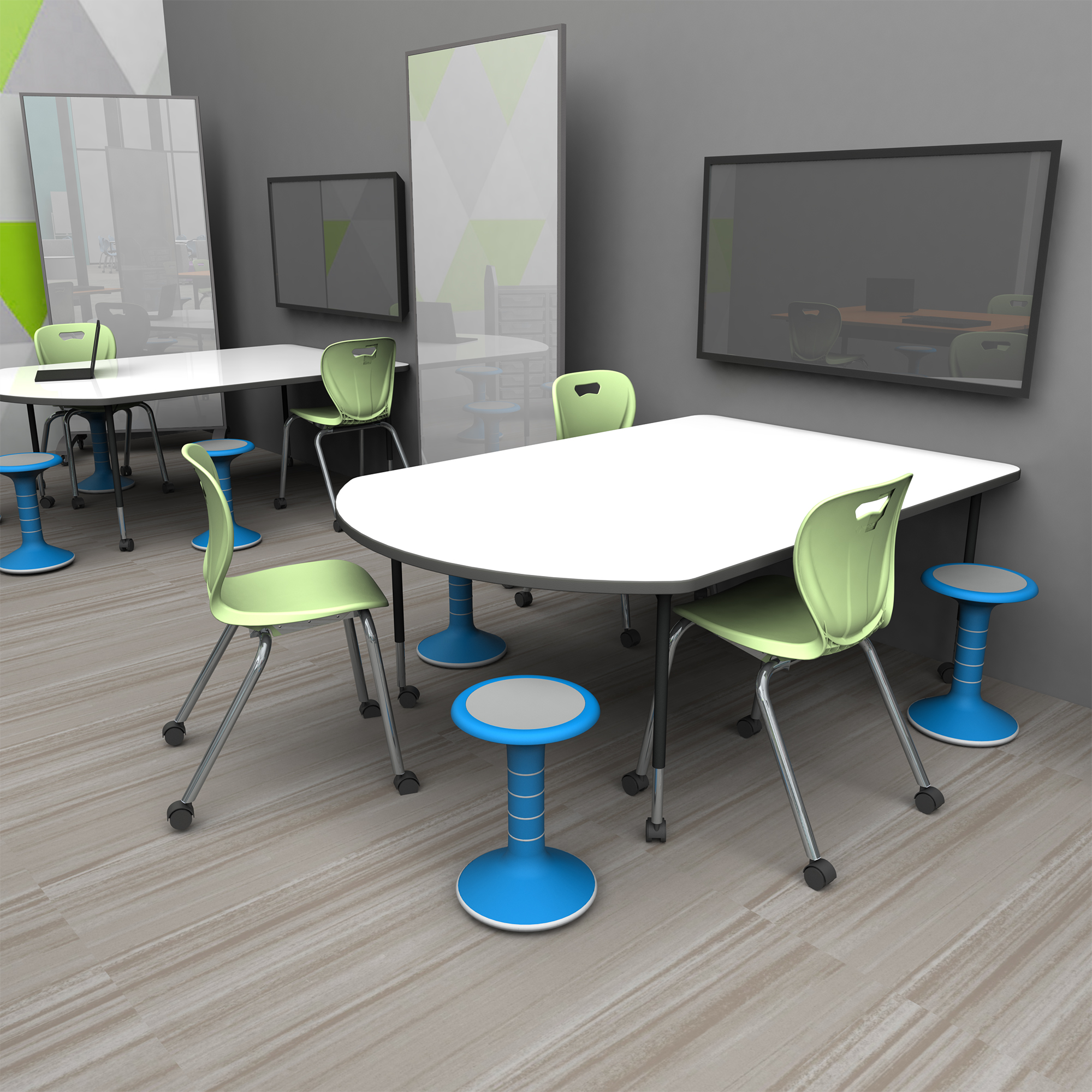 Active Sitting Stool (18" Seat Height) | School Outfitters