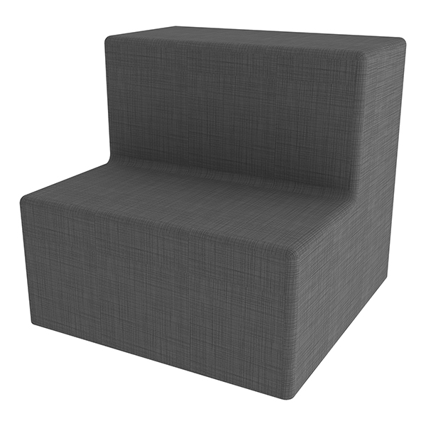 Shapes Series II Vinyl Block Soft Seating - Two-Tier Step | School ...