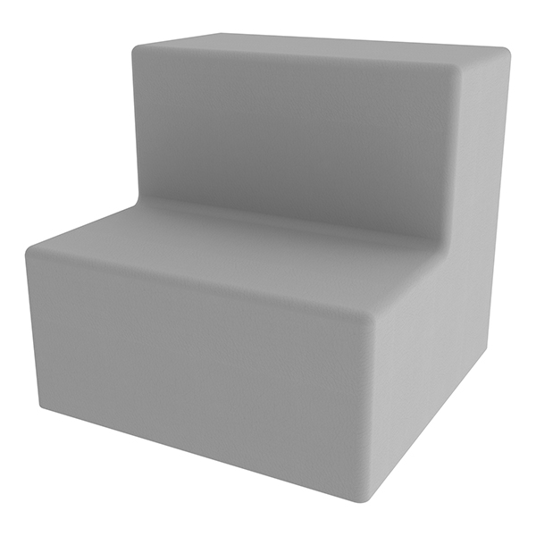 Shapes Series II Vinyl Block Soft Seating - Two-Tier Step | School ...