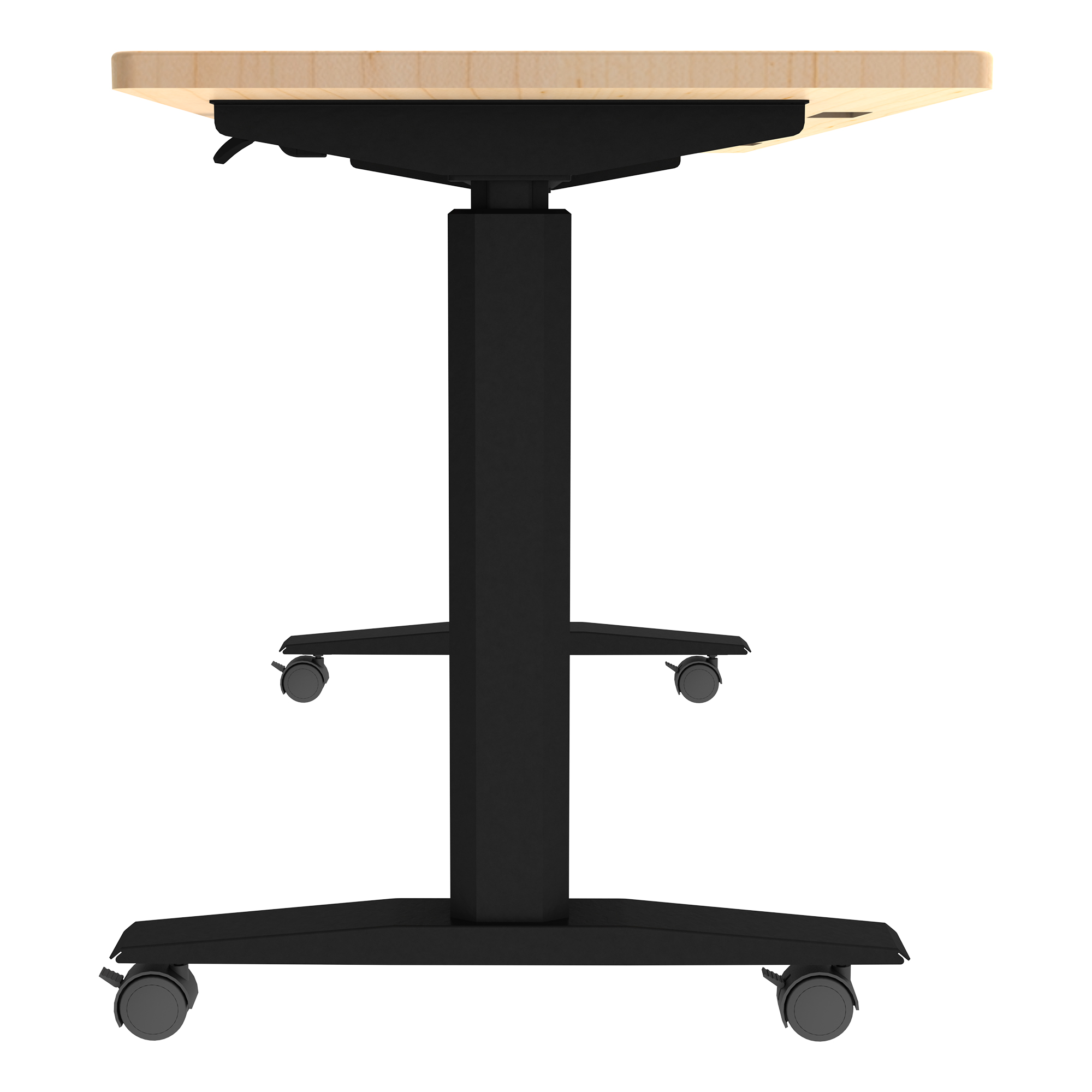 Pneumatic Height-Adjustable Sit-to-Stand Training Table w/ Electric ...
