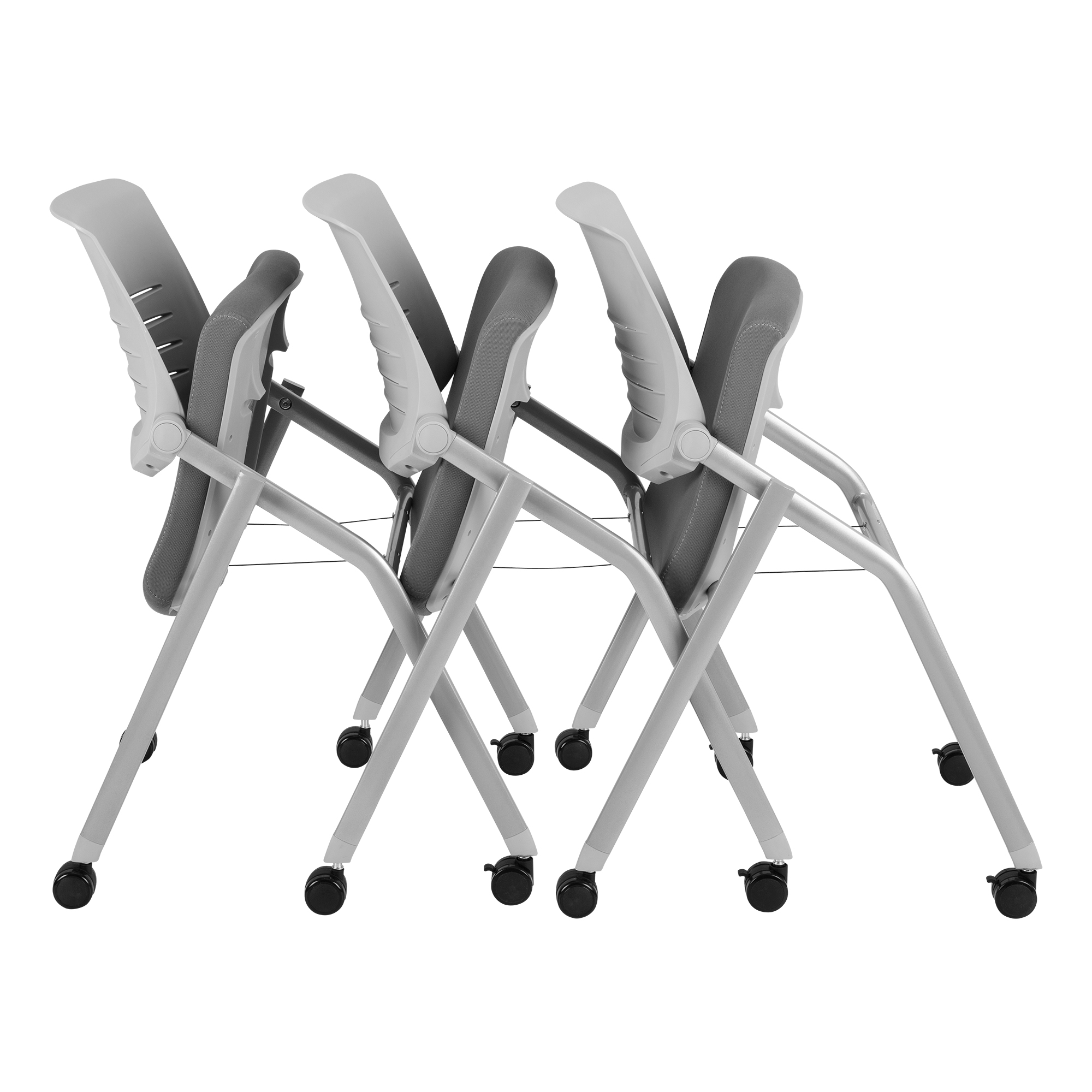 Newton Upholstered Mobile Nesting Chair w/o Arms | School Outfitters