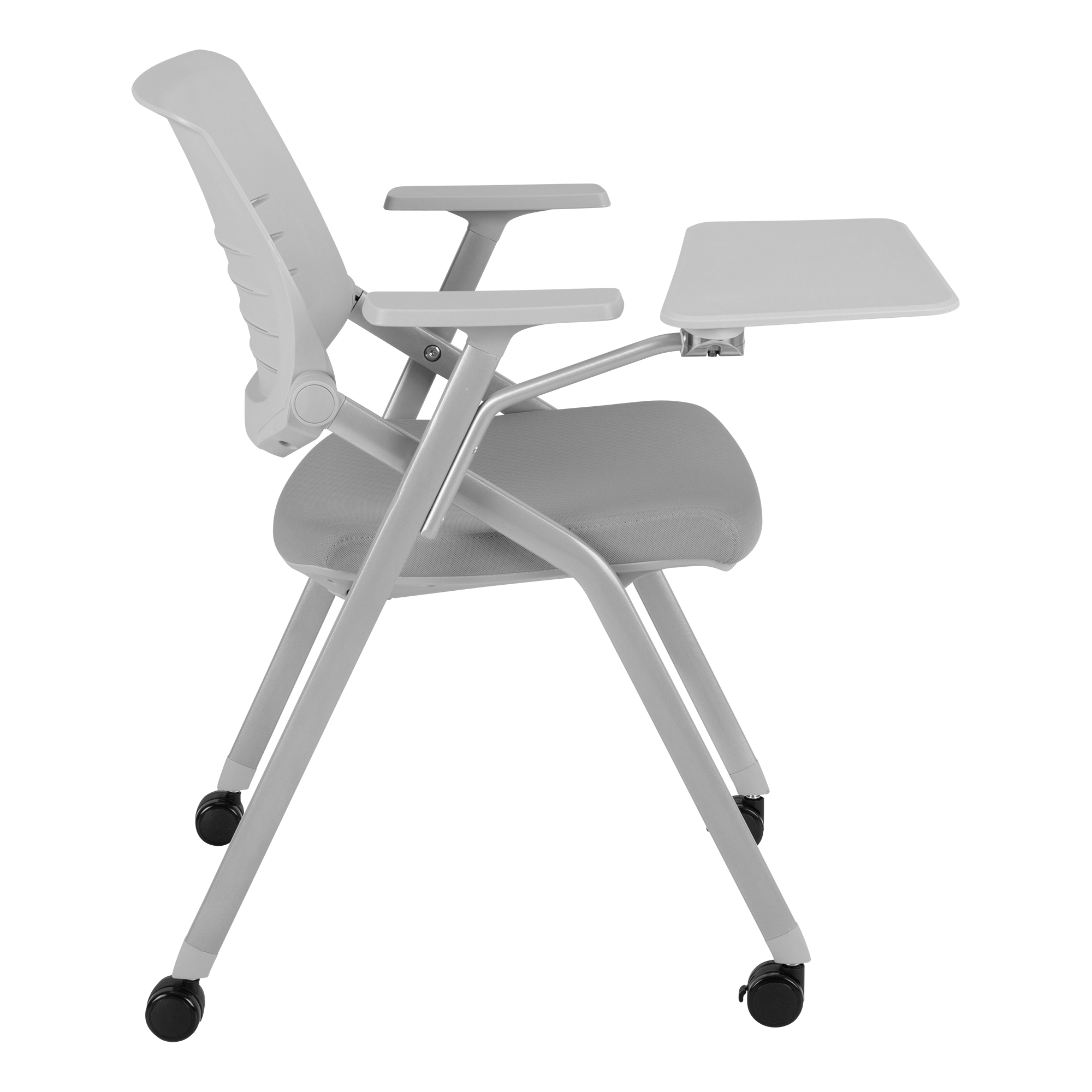 Newton Upholstered Mobile Nesting Chair w/ Tablet Arm | School Outfitters
