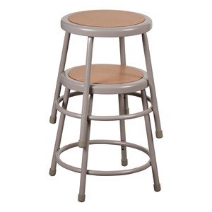 Metal Lab Stool at School Outfitters