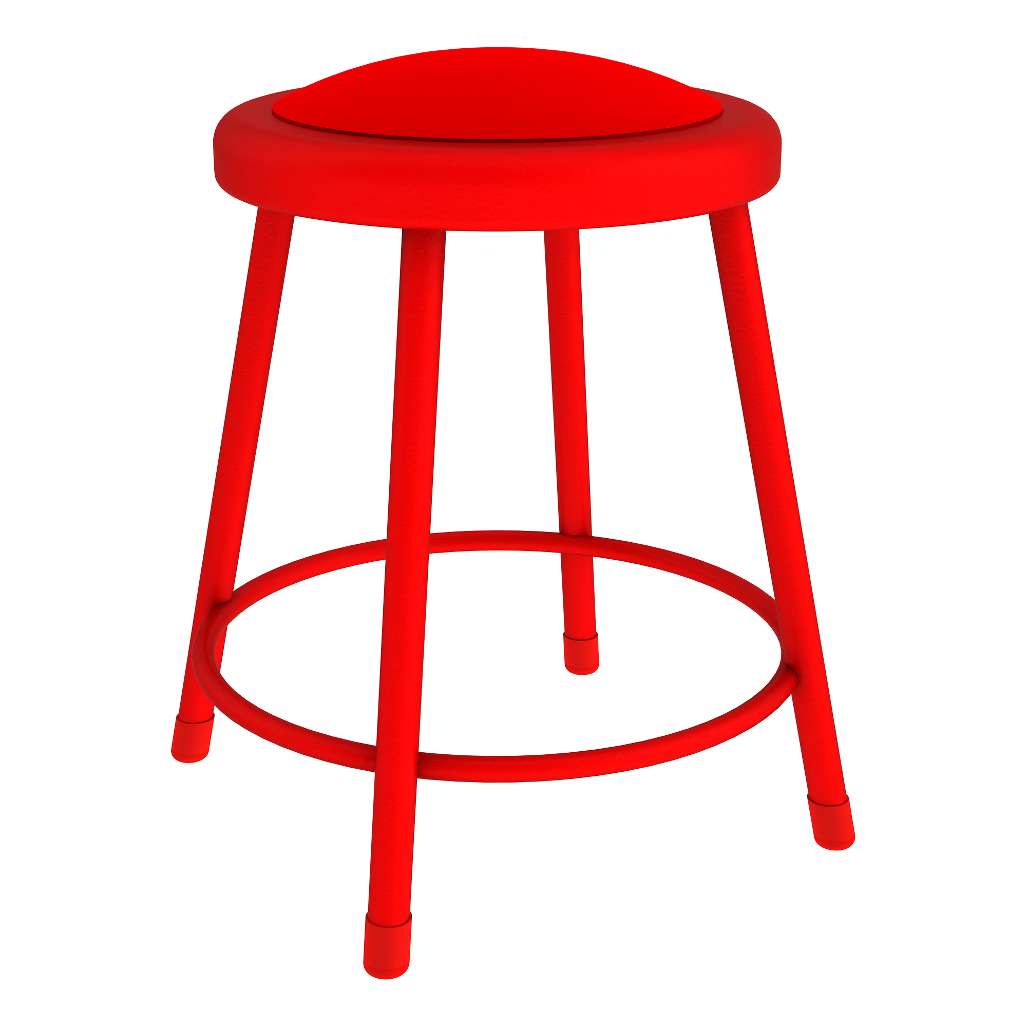 Padded Metal Lab Stool | School Outfitters
