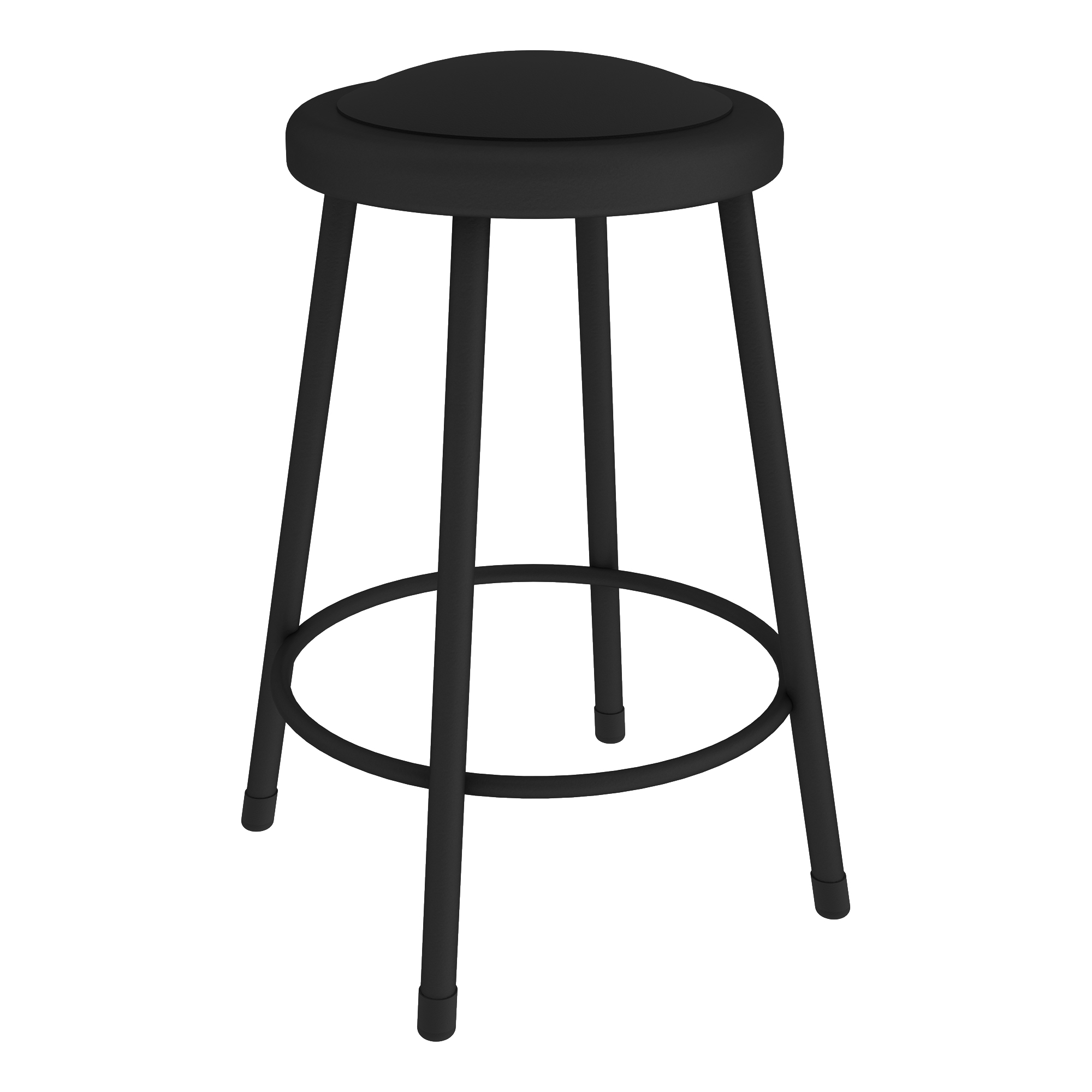 Padded Metal Lab Stool | School Outfitters