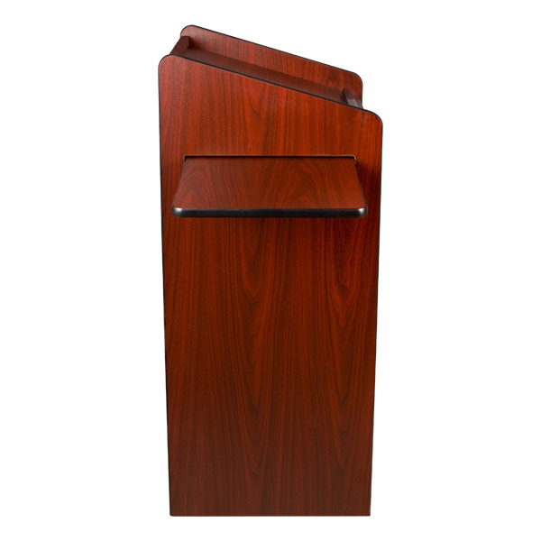 Deluxe Floor Lectern w/ Shelf | School Outfitters