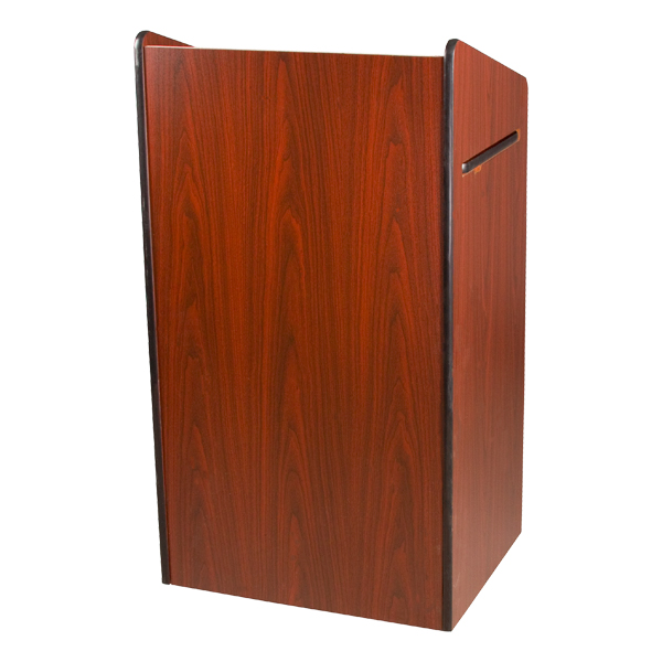 Deluxe Floor Lectern w/ Shelf | School Outfitters