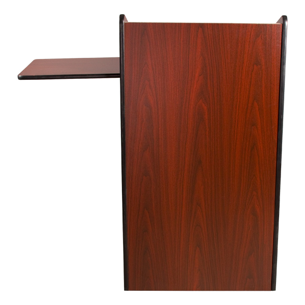 Deluxe Floor Lectern w/ Shelf | School Outfitters