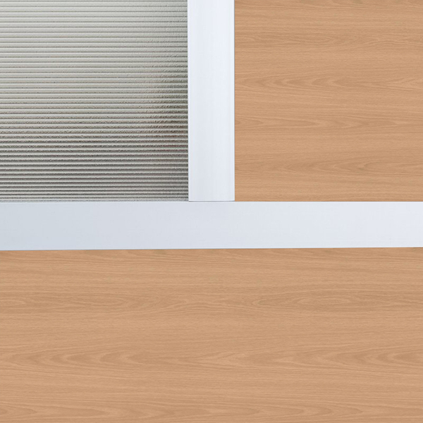 Modern Privacy Panel w/ Colored & Translucent Infill Panels | School ...