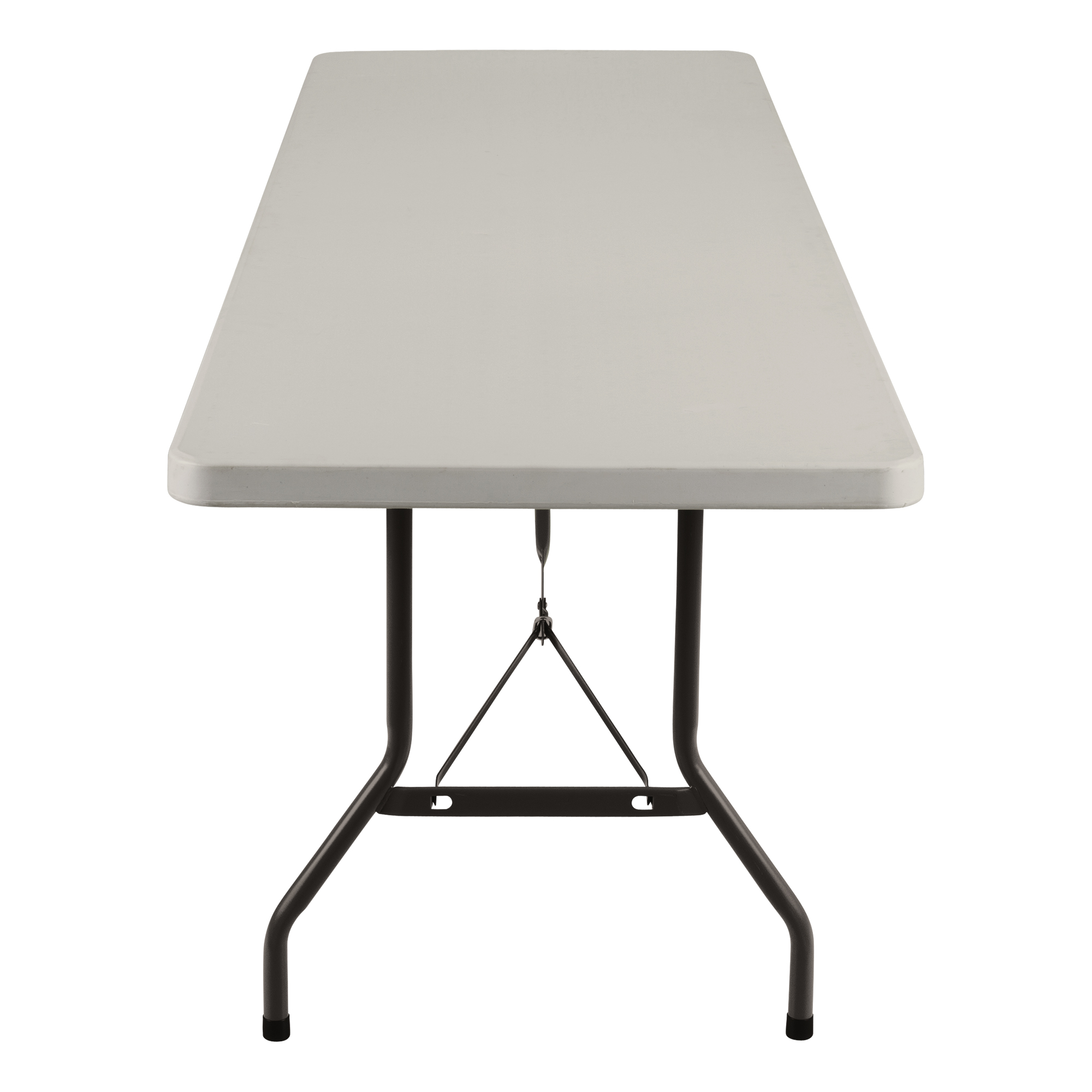 Gray Blow-Molded Plastic Folding Table | School Outfitters