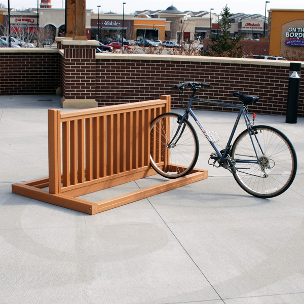 Norwood Recycled Plastic Bike Rack | School Outfitters