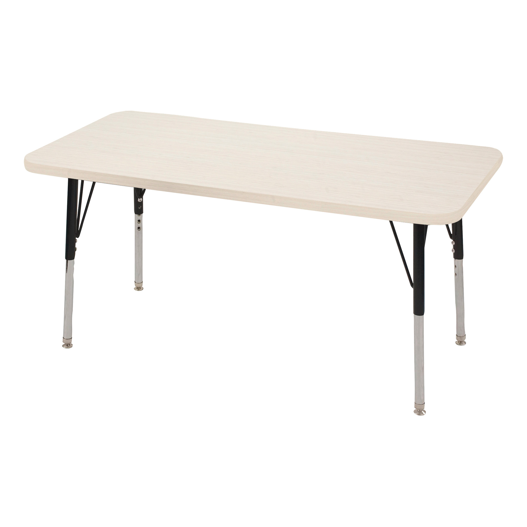 Rectangle Adjustable-Height Activity Table (24" W x 48" L) | School ...