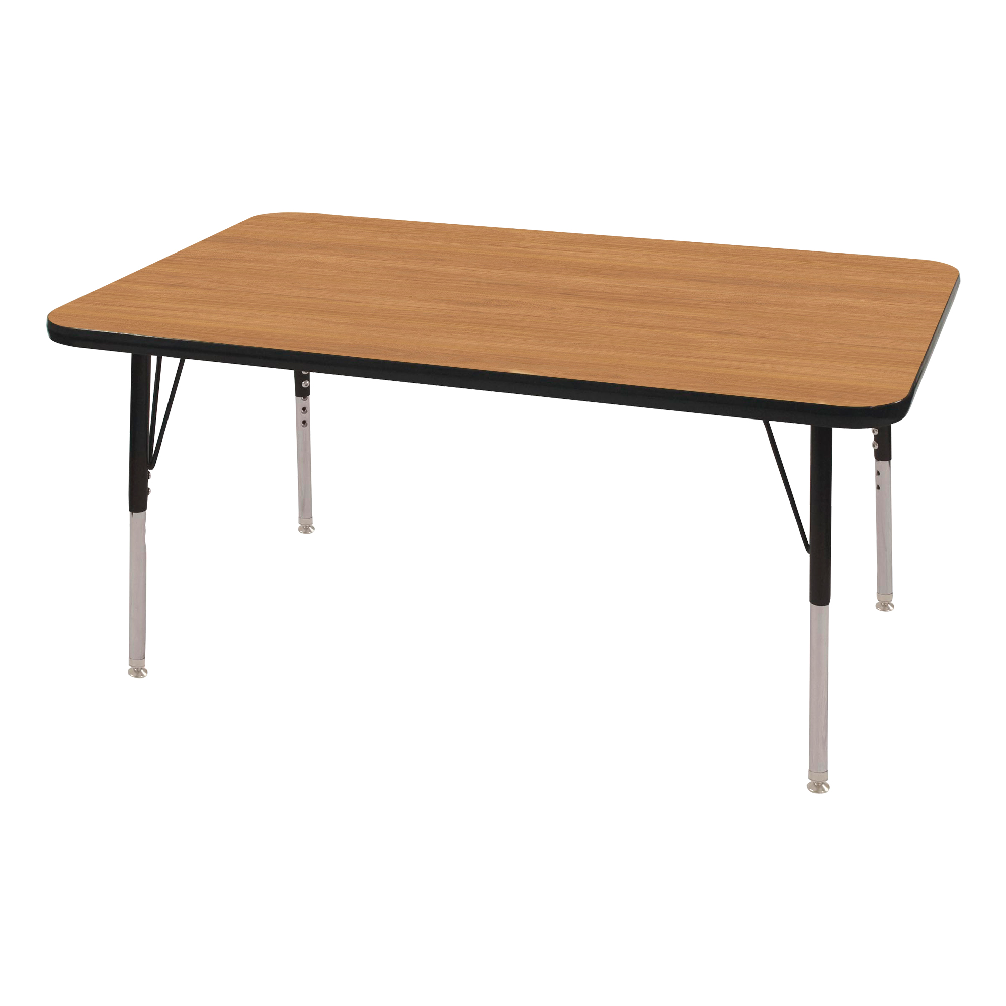 Rectangle Adjustable-Height Activity Table (30" W x 48" L) | School ...