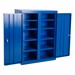 Locking Metal Backpack Storage Cabinet w/ 10 Cubbies | School Outfitters
