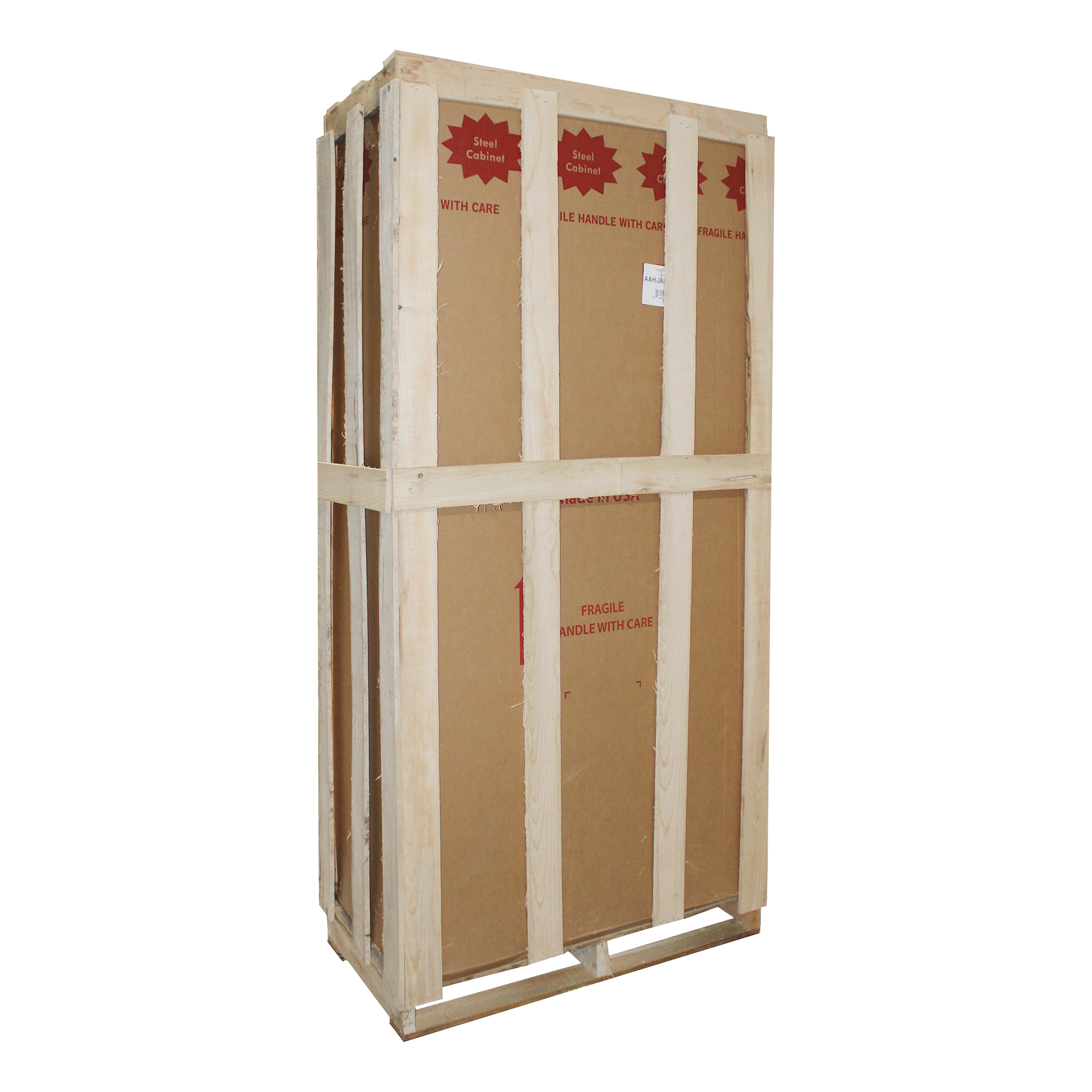 Heavy-Duty Mobile Counter-Height Storage Cabinet (48" W x 24" D x 42" H ...