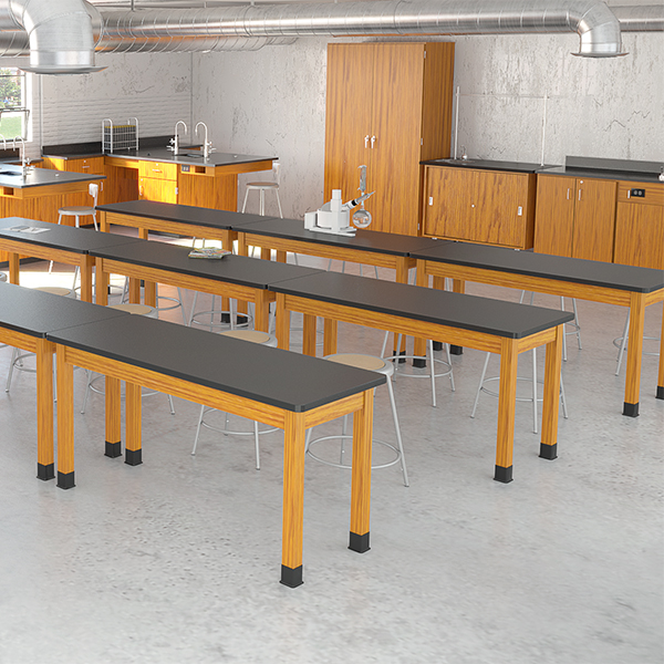 Metal Lab Stool - Brilliant Blue (24 1/2" - 32 1/2" H Adjustable Height ...