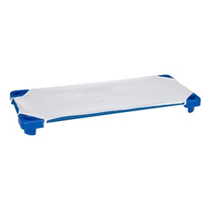 Blue Stackable Daycare Cot at School Outfitters