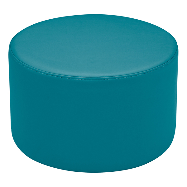 Shapes Series Vinyl Soft Seating - Cylinder (12" H) | School Outfitters