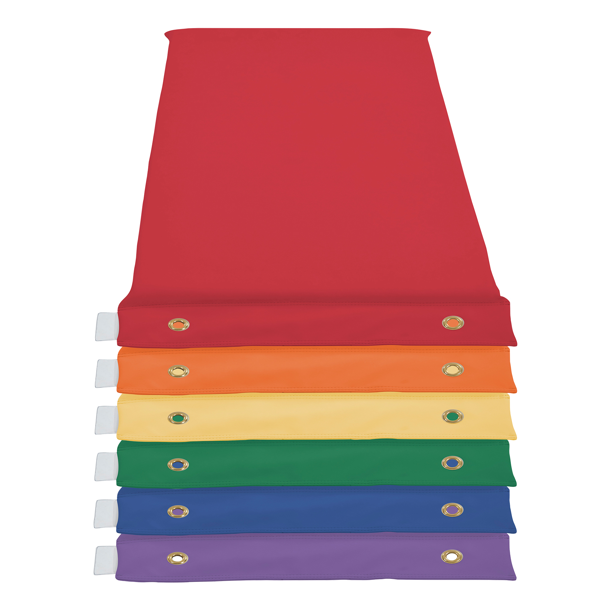 Hanging Nap Mat System - Pack of Six | School Outfitters