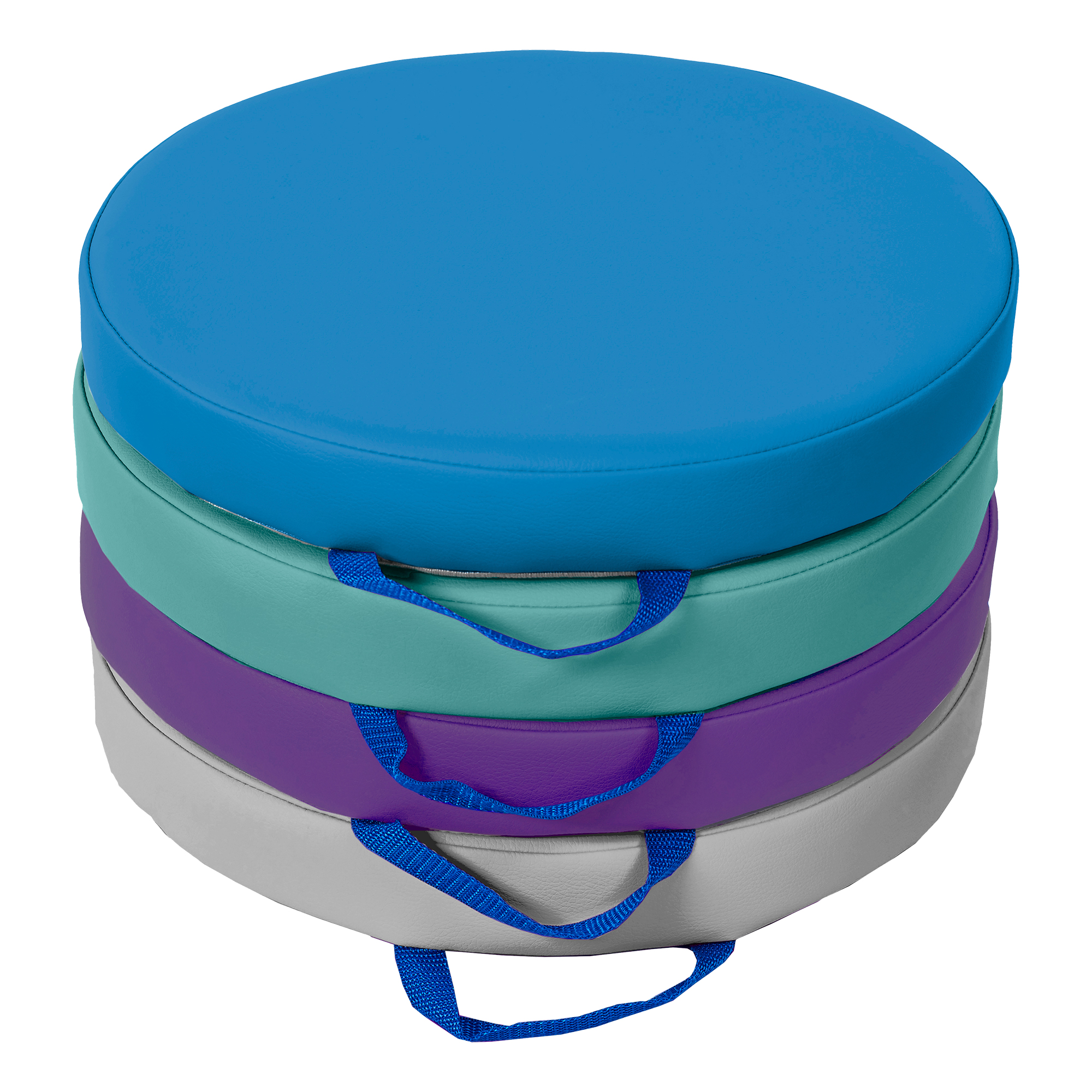 Round Floor Cushion (15" Diameter) - Pack of Four | School Outfitters