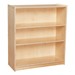 Wooden Bookcase w/ Three Shelves (30" W x 12" D x 34" H) | School ...